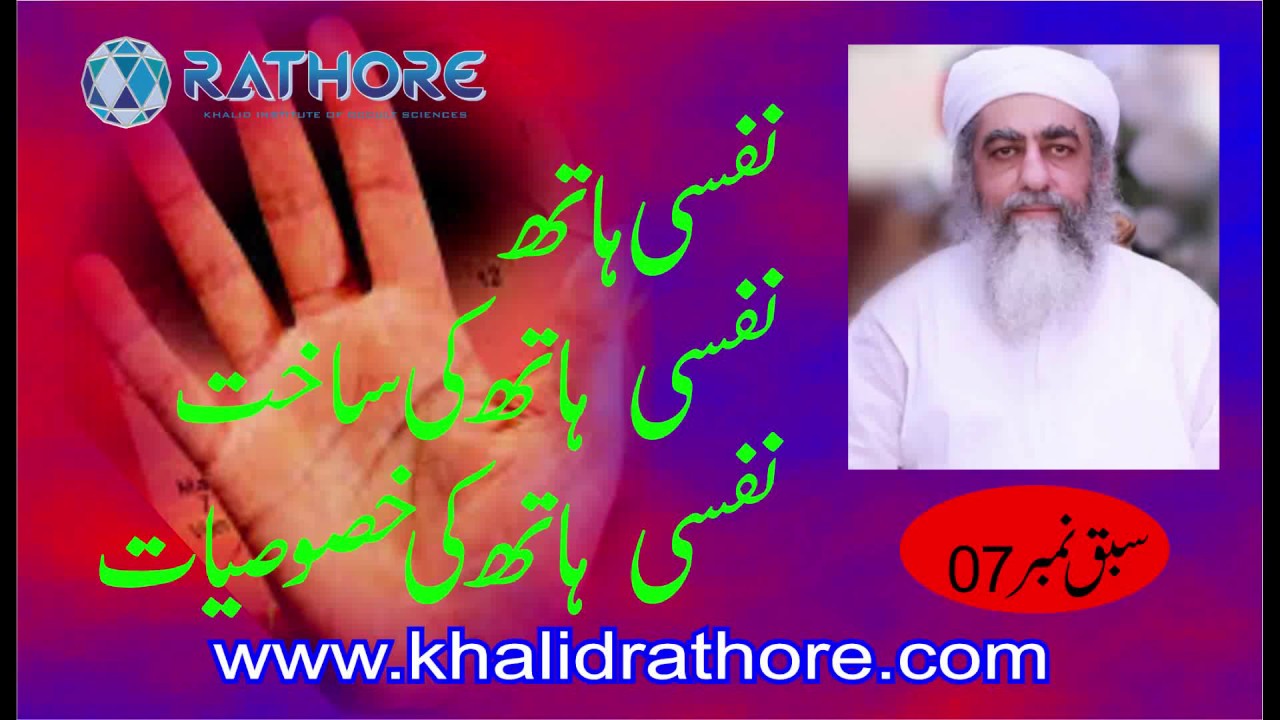 Philosophical Hand Structure, Characteristics with Image- نفسی ہاتھ ...