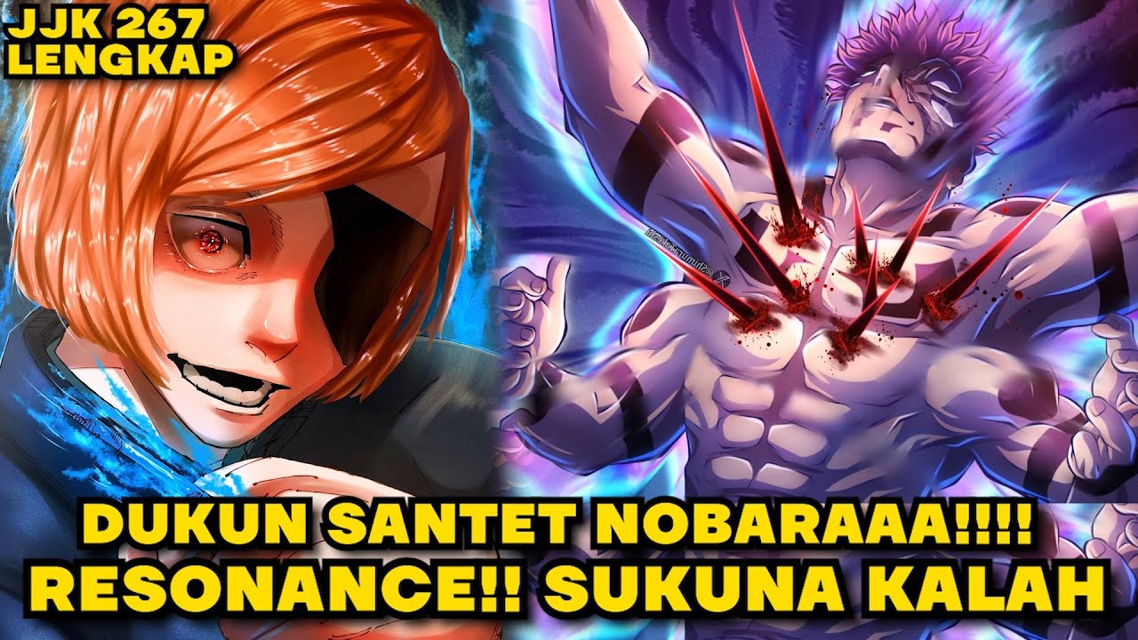 NOBARA KOMBO RESONANCE + DOMAIN YUJI = KEKALAHAN SUKUNA?? JUJUTSU ...