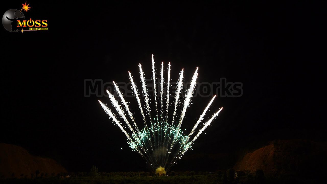 13 Shots Single Row Chinese Fireworks Show New Year - YouTube