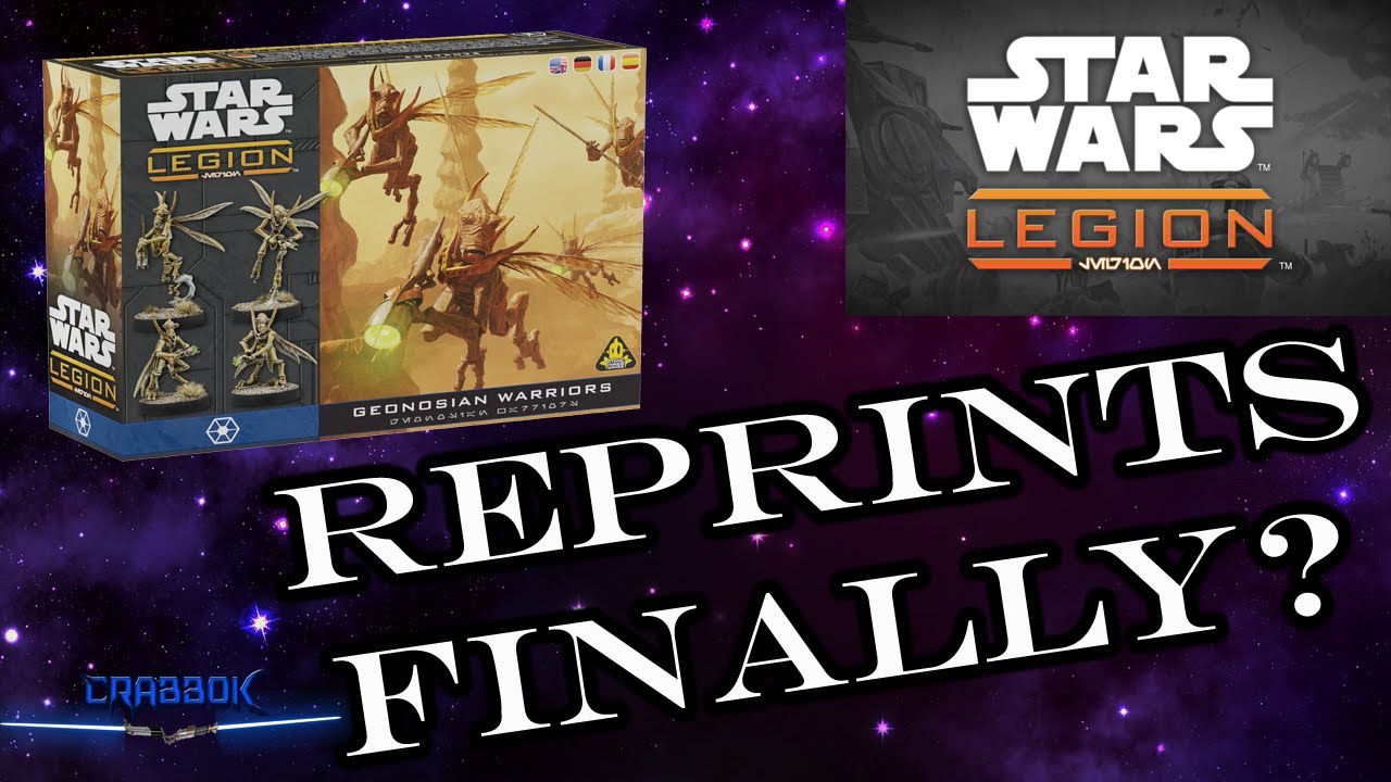 Star Wars Legion - Finally Getting Reprints? Geonosian Reprints Finally ...