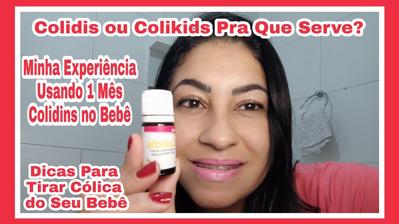 COLIDIS COLIKIDS PRA QUE SERVE? USEI PRIMEIRO MÊS DO MEU BEBÊ!! - YouTube