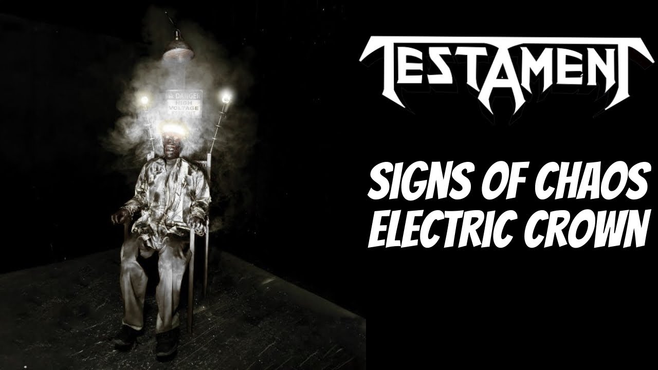 Testament - Signs Of Chaos, Electric Crown [1st X Reaction] - YouTube