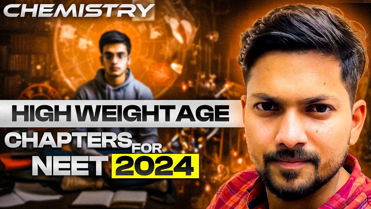 Chemistry Chapter Wise Weightage | NEET 2024 | Kamesh Sir🔥 - YouTube