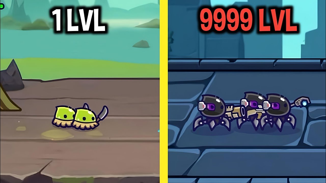 MAX LEVEL in Slime Warrior: Age Of War Game Season 3 - YouTube