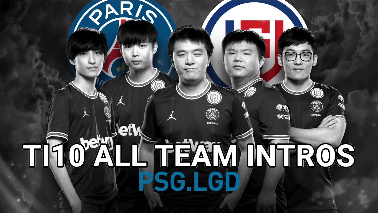 TI10 ALL TEAM INTROS - The International 2021 - YouTube