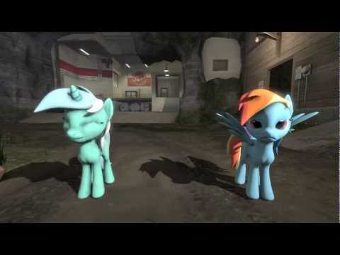 [SFM PONY] Lyra is being ignorant to Dashie (SFM test)