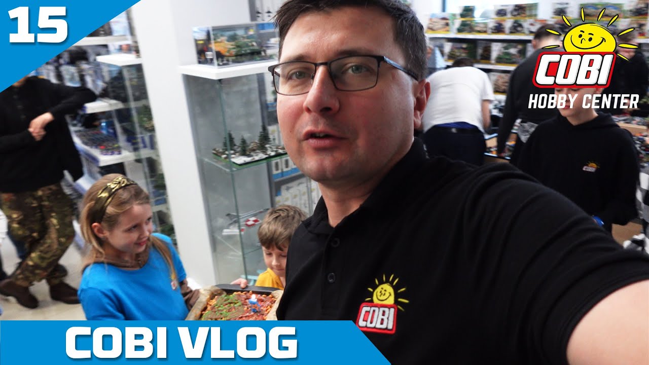 COBI Vlog [15] First birthday of the COBI Hobby Center - YouTube