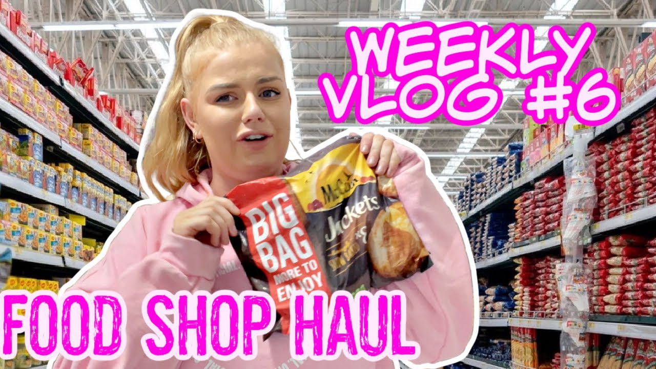 WEEKLY VLOG #6 : food shop haul & lots of doggy fun | Lucy Flight - YouTube
