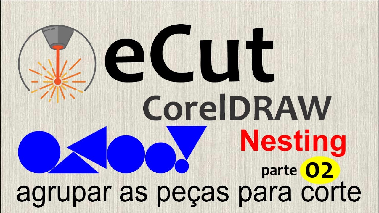 Agrupamento de peças para corte com ecut (nesting) 02 - YouTube