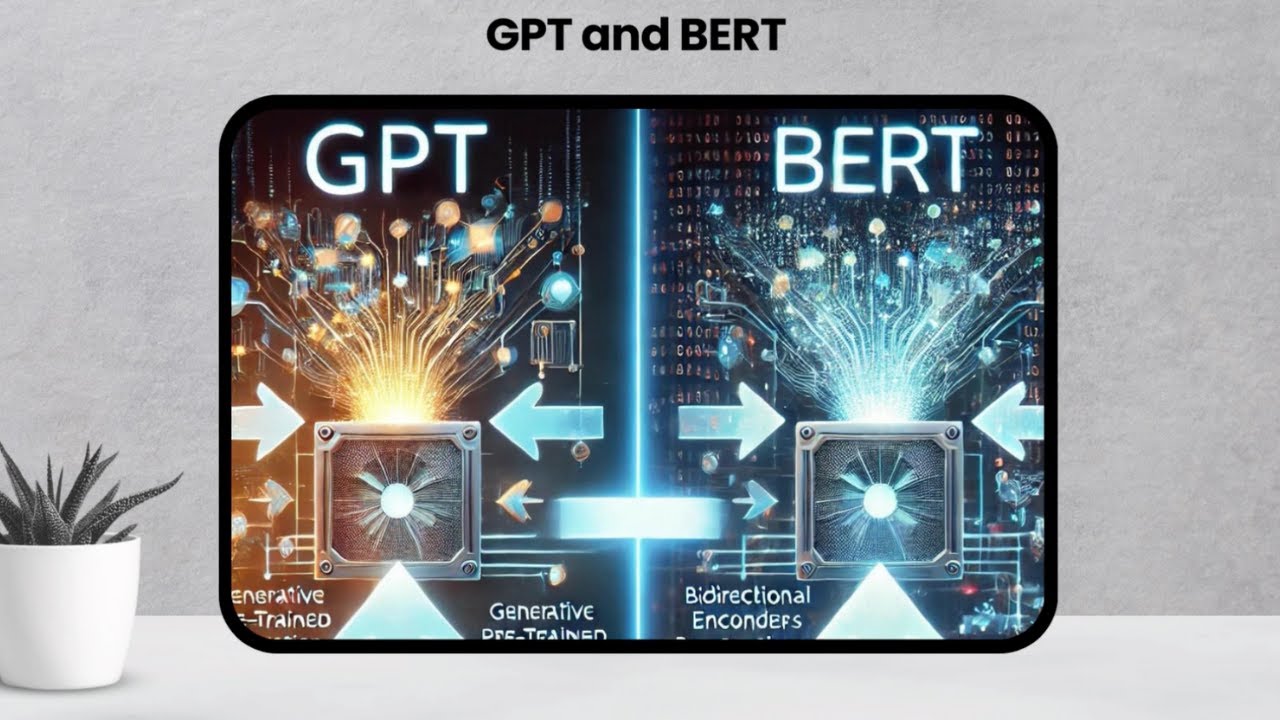 BERT vs GPT: A non-technical introduction - YouTube