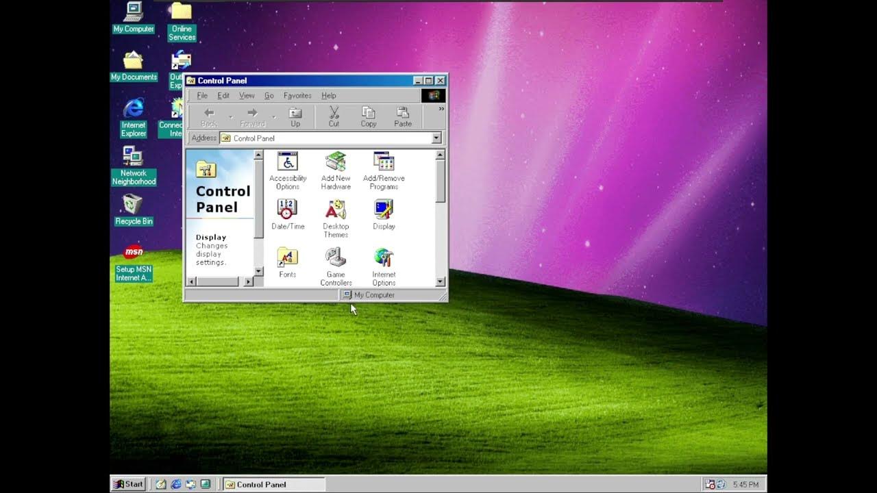 Installing Windows 98 - YouTube