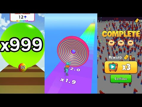 Level -50 : Layer Man 3D: Run & Collect vs Calculate Balls vs Merge ...