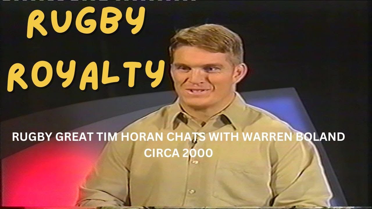 TIM HORAN INTERVIEWED BY WARREN BOLAND, CIRCA 2000 - YouTube