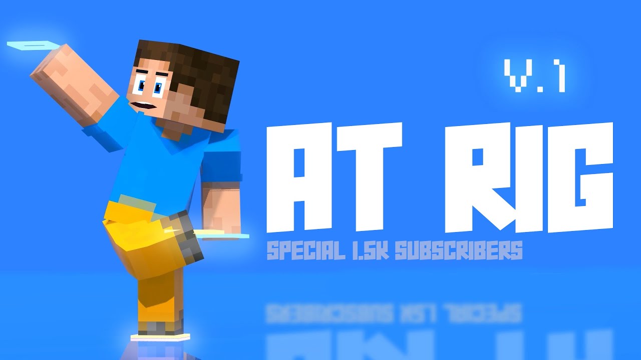 AT RIG V.1 [BETA PUBLIC] - Mine-Imator RIG 2.0.0+ - Special 1.5K Subs ...