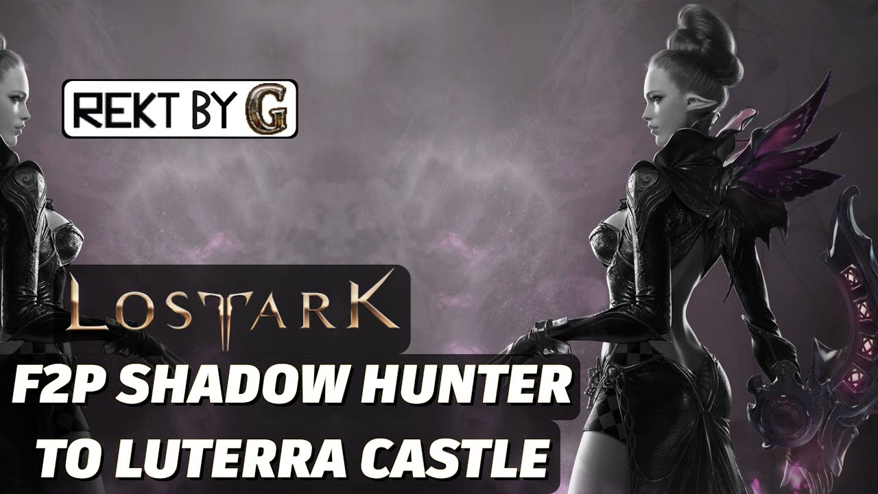Lost Ark Day 2 - Shadowhunter on her way to Luterra Castle - YouTube