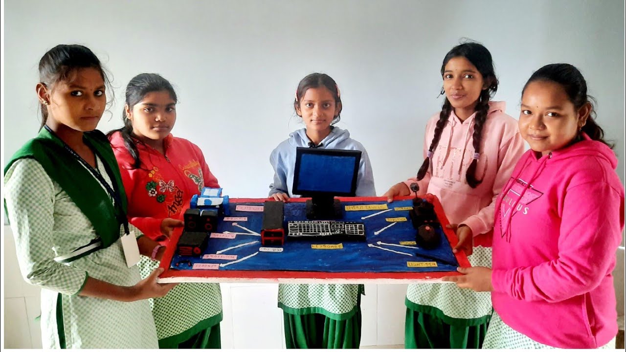 Student making model - YouTube