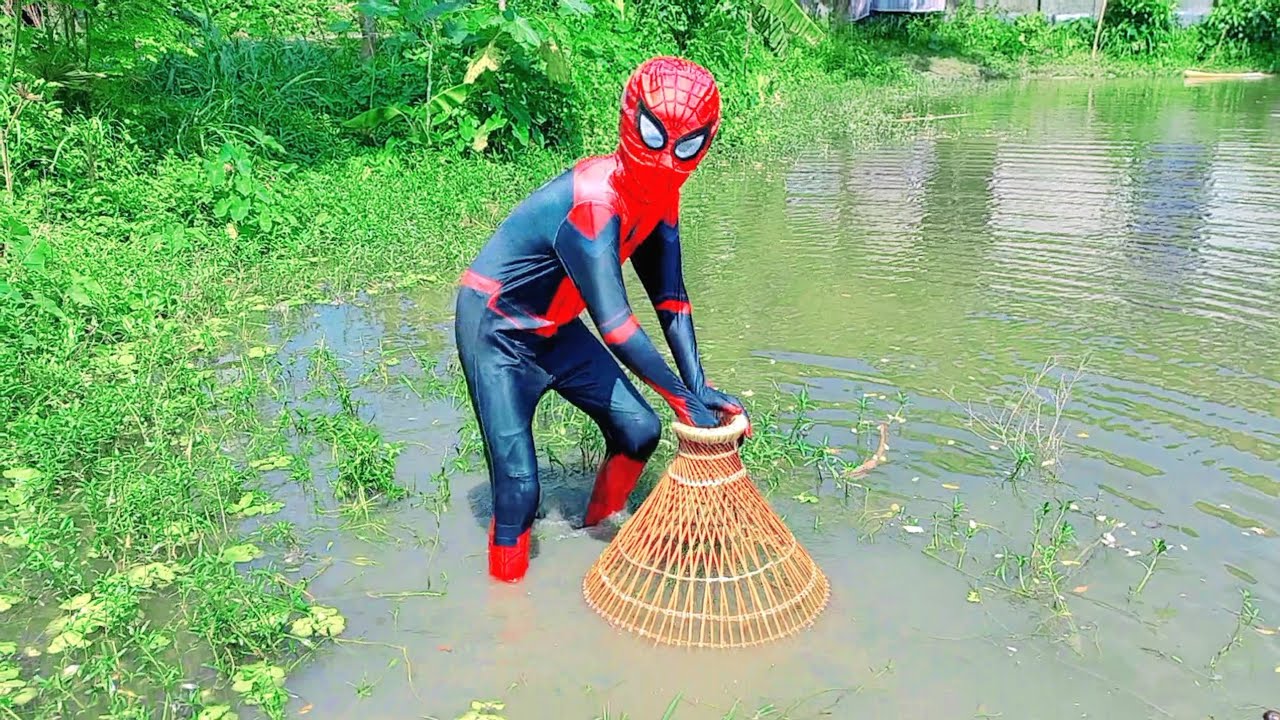 Amazing Spider man fishing video - Best polo fishing video - Spider ...