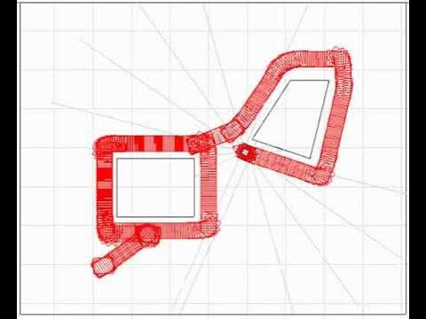Performance Comparison of BUG Algorithms for Mobile Robots - BUG1 Algorithm - YouTube