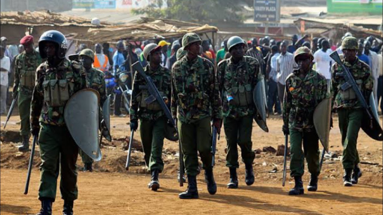 TIGHT SECURITY IN NAIROBI A HEAD OF RAILA AZIMIO PROTEST, hakuna Fujo ...