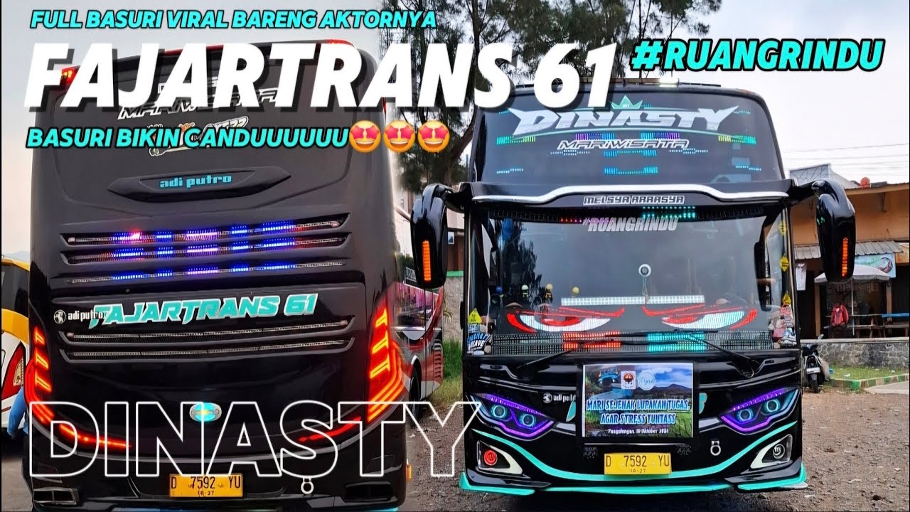 TELOLET BASURI💥NGOYOD BUS ARTIS FAJARTRANS 61_DINASTY |FULL BASURI VIRAL BARENG AKTORNYA🤩 - YouTube