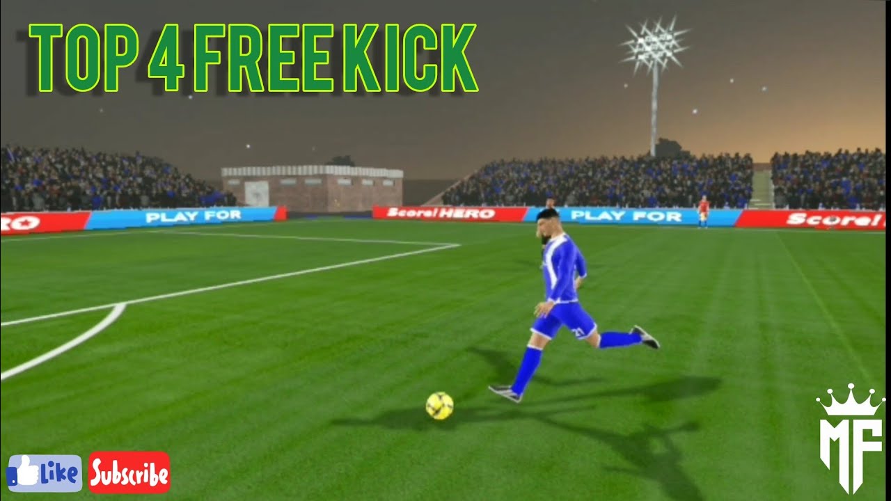 TOP 4 FREE KICK || DLS 23 || #DLS #viral #trending - YouTube