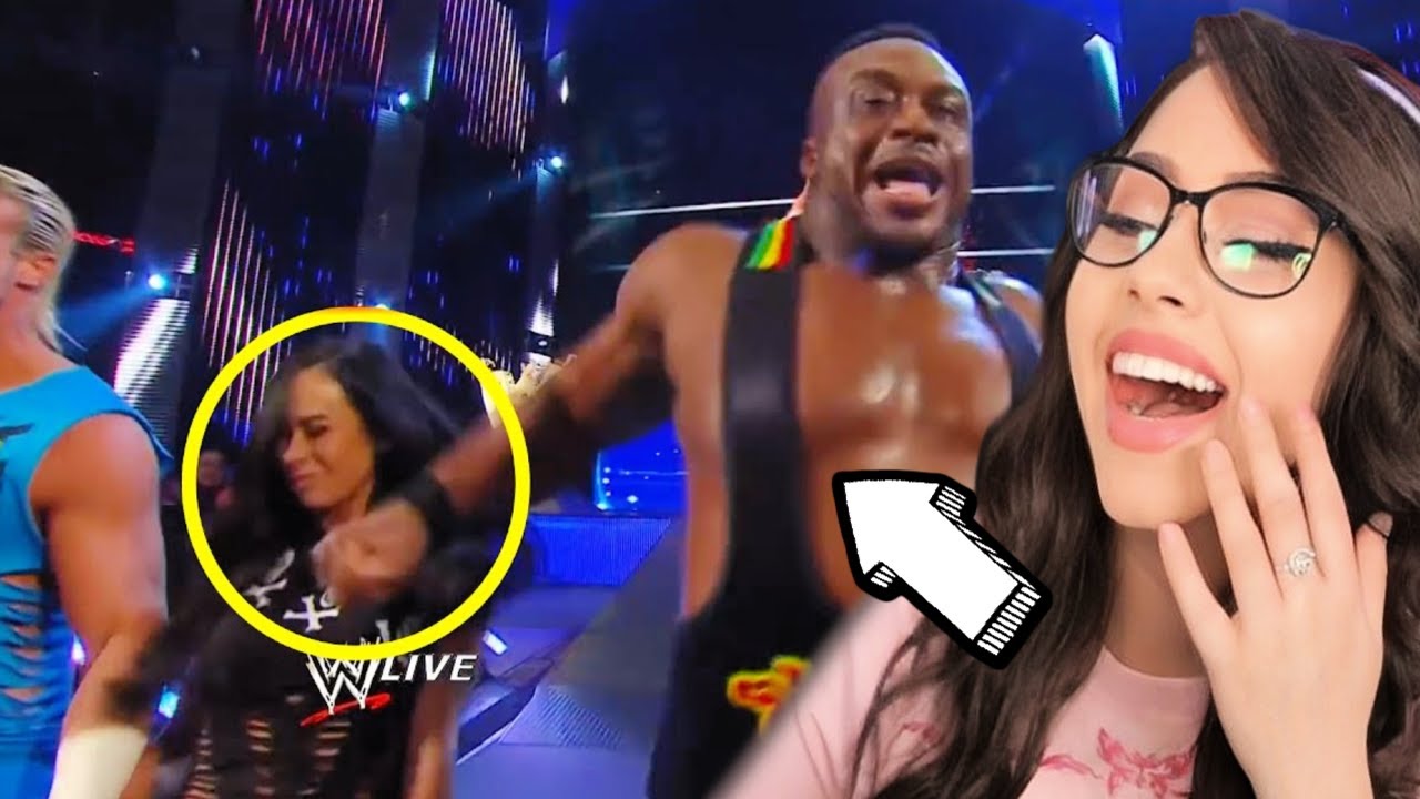 Girl watches WWE Wrestling Fails - Try Not To Laugh - REACTION - YouTube