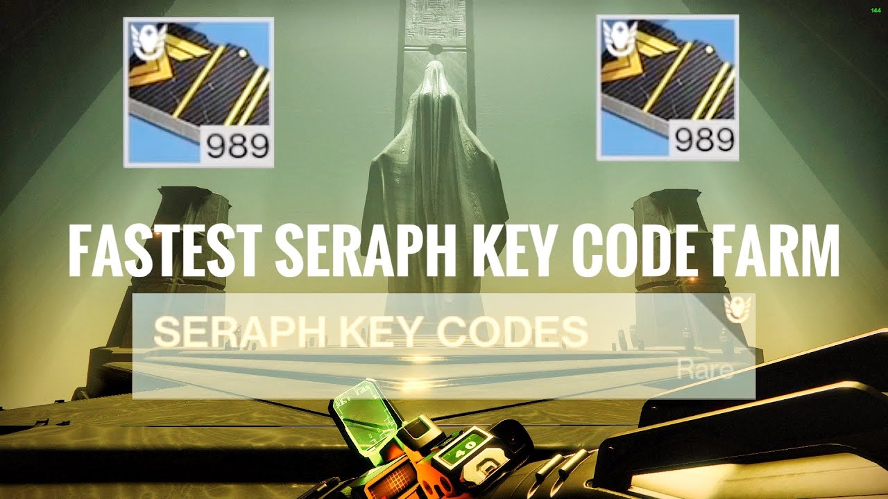 Destiny 2 | FASTEST Seraph Key Code FARM Method | QUICK AND EASY GUIDE ...