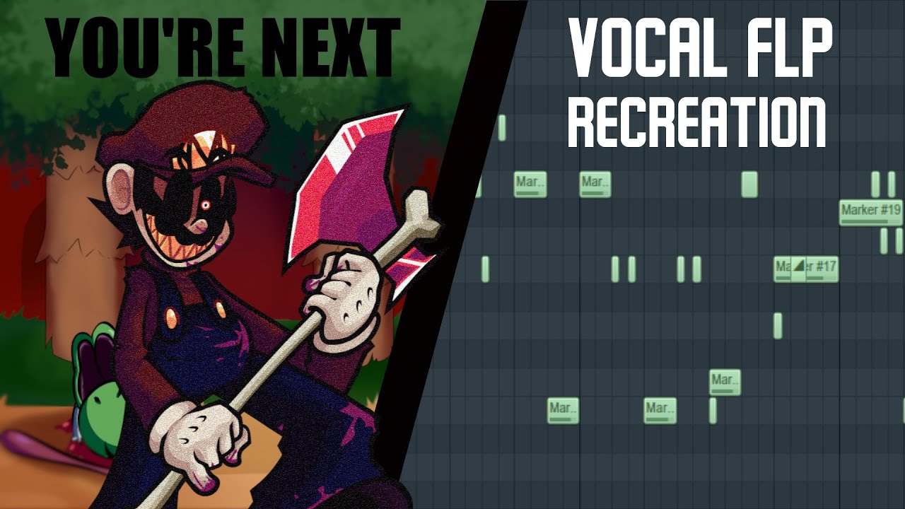 FNF Antiverse - YOU'RE NEXT Vocal Recreation FLP (Accuracy : ~90% ...