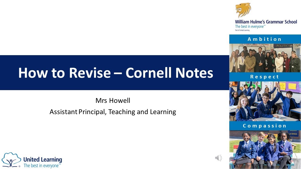 How to Revise - Cornell Notes and Self-Quizzing - YouTube