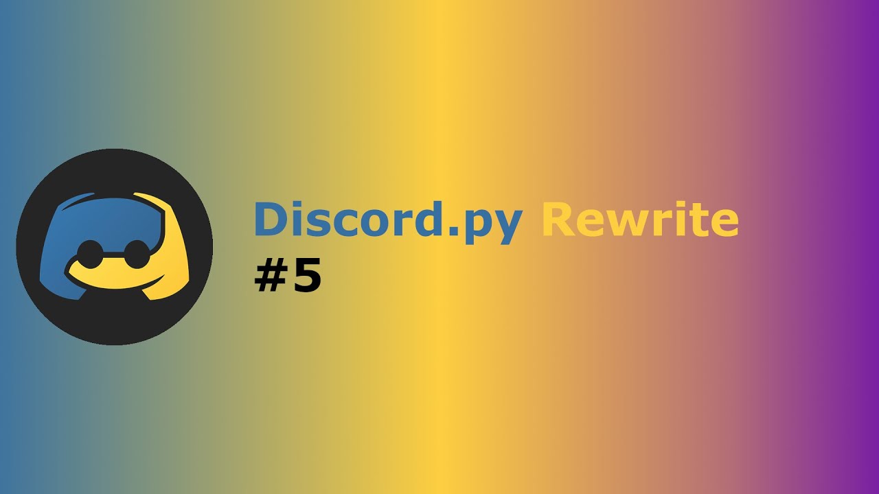 [Discord.py Rewrite] Tekrarlı Komutlar, Bekleme Süresi ve Errorler - Discord Bot Yapımı #5 - YouTube
