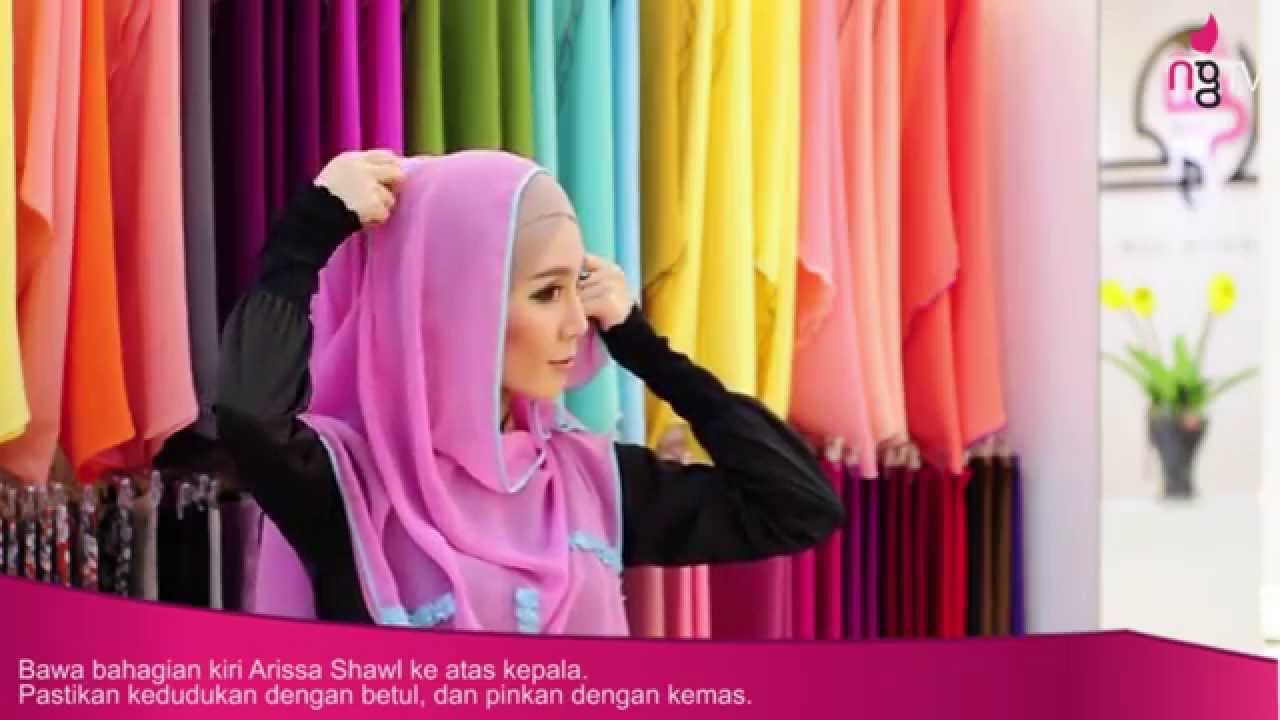 Neng Geulis Hijab Tutorial 22 "Arissa Shawl" By Felixia Yeap @ Raisyyah ...