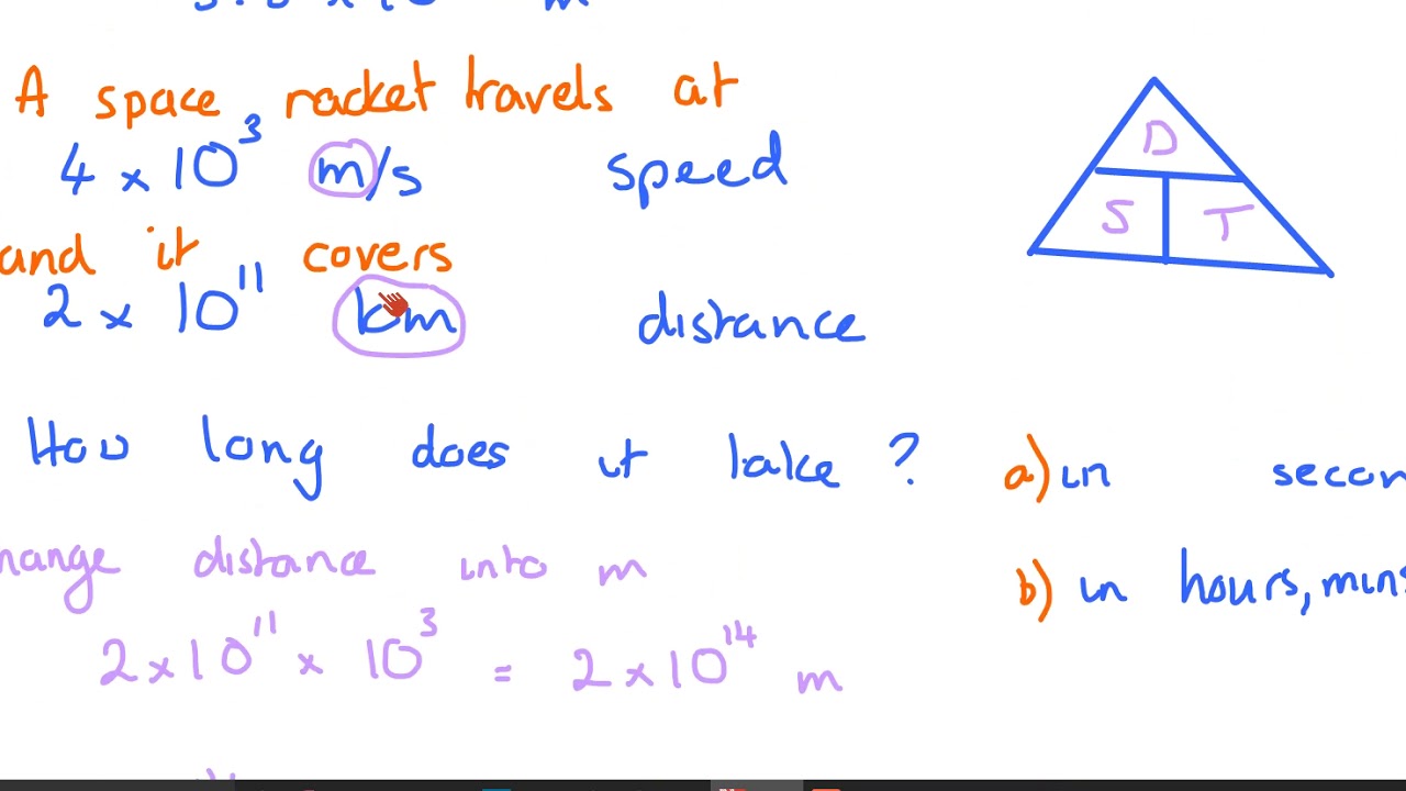 Working with numbers in Standard Form - YouTube