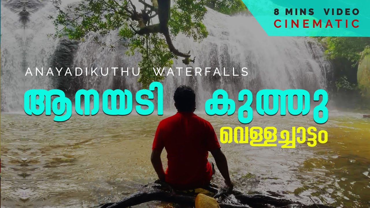 Anayadikuthu waterfalls - A safe waterfall at Thodupuzha - English CC ...