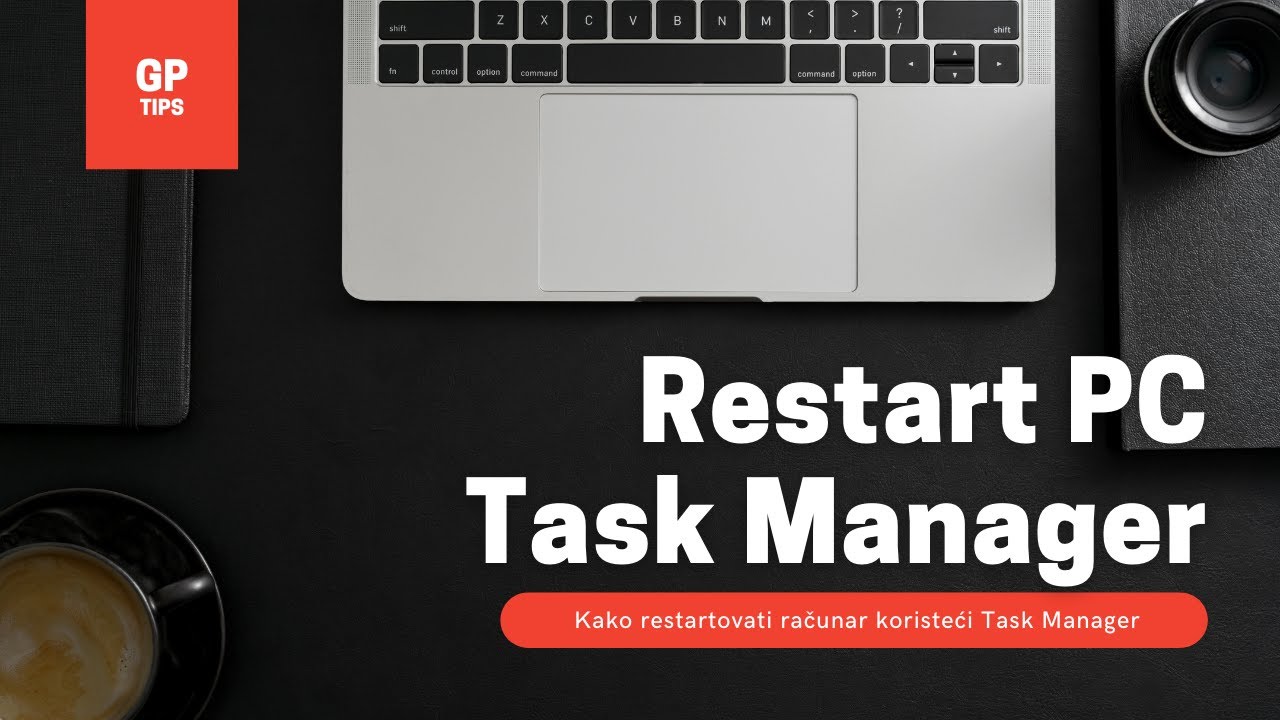 Kako restartovati PC korišćenjem Task Manager-a / How to restart the PC ...