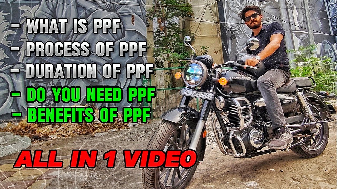 PPF ON HONDA CB 350 DLX 2024 | WHAT IS PPF | PROCESS OF PPF | BENEFITS OF PPF LAMINATION IN ...