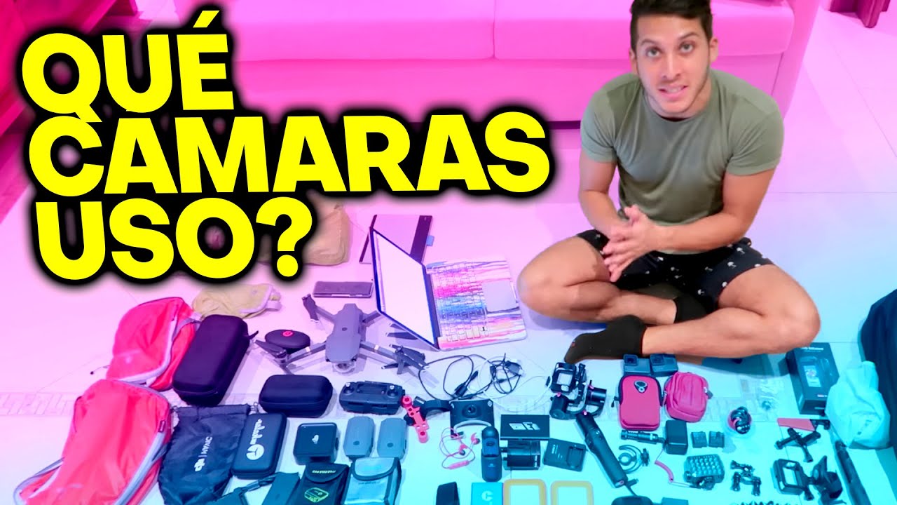 CÁMARAS para ser Travel Vlogger ⭐️ Guía ⭐️ Lo que usa Alex Tienda - YouTube