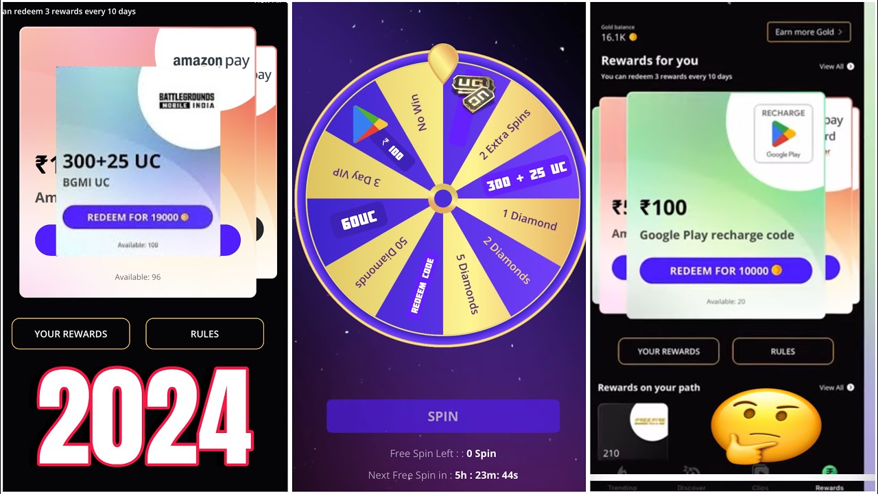 🛑 Loco App Rewards, UC in BGMI, Free Fire Diamonds & Google Redeem ...
