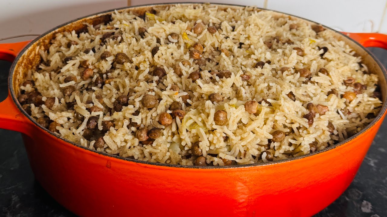 How to Cook Jamaican Gungo Peas & Rice | Authentic Sunday Dinner Recipe ...