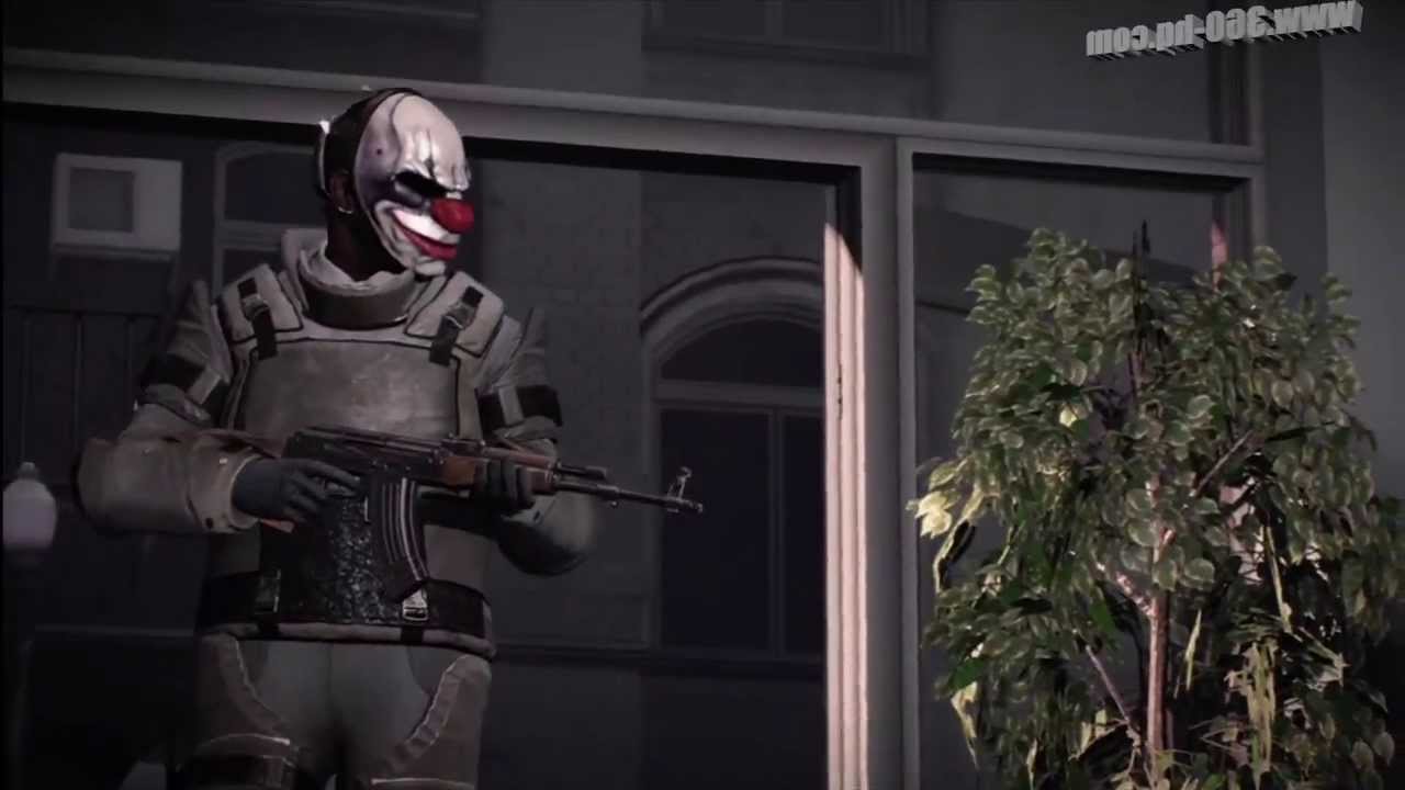 Exclusive Payday 2 Start Screen Movie [HD] 1080p - 360-HQ.COM - YouTube