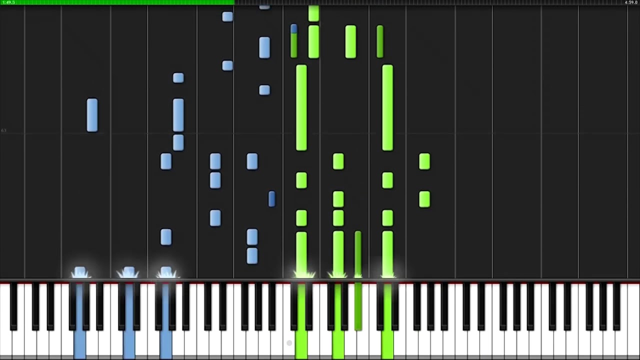 Victory Two Steps From Hell Piano Tutorial Synthesia Akmigone - YouTube
