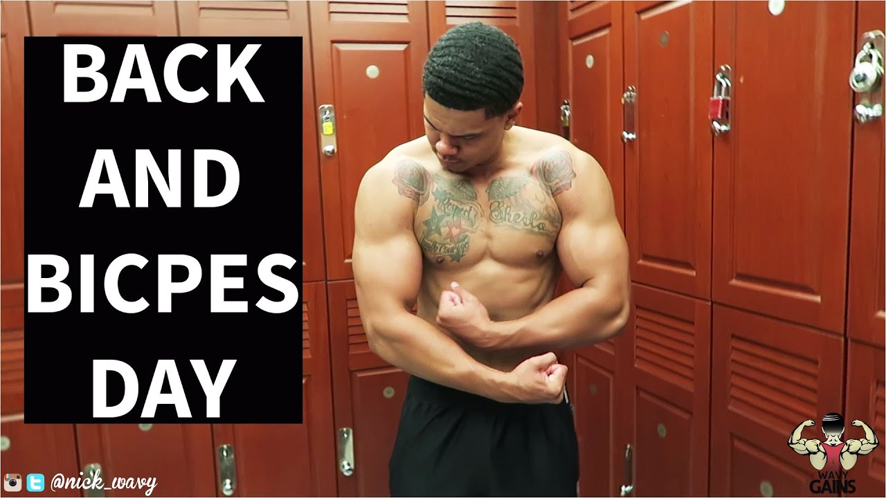 BACK & BICEPS DAY - FULL RAW VIDEO WORKOUT - YouTube