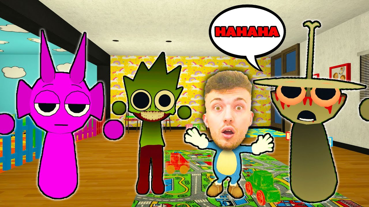 SPRUNKI EVOLUTIA FINALA SE JOACA CU DRACULASS LA GRADINITA VRCHAT ...