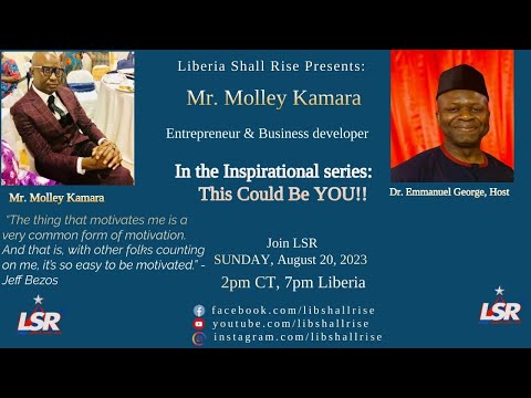 Mr. Molley Kamara: On This Could Be You - YouTube