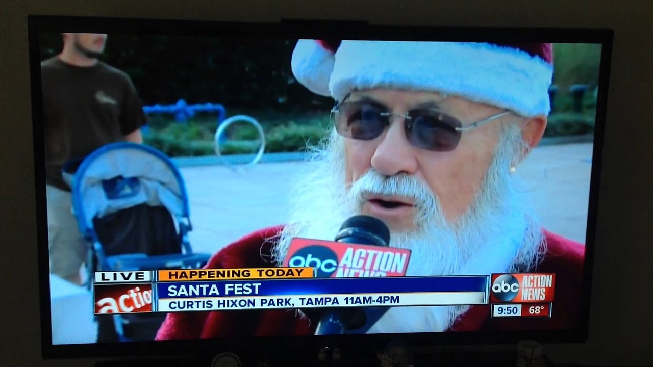 Santa Boo on Tv better be good or you will get coal - YouTube