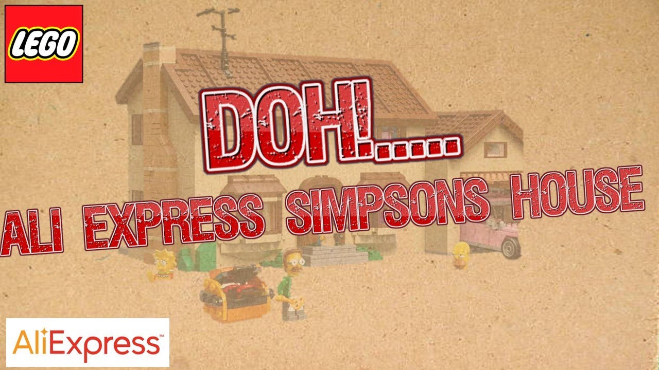 Lets Talk About Ali Express Simpsons House Lego MOC. #lego #legomoc # ...