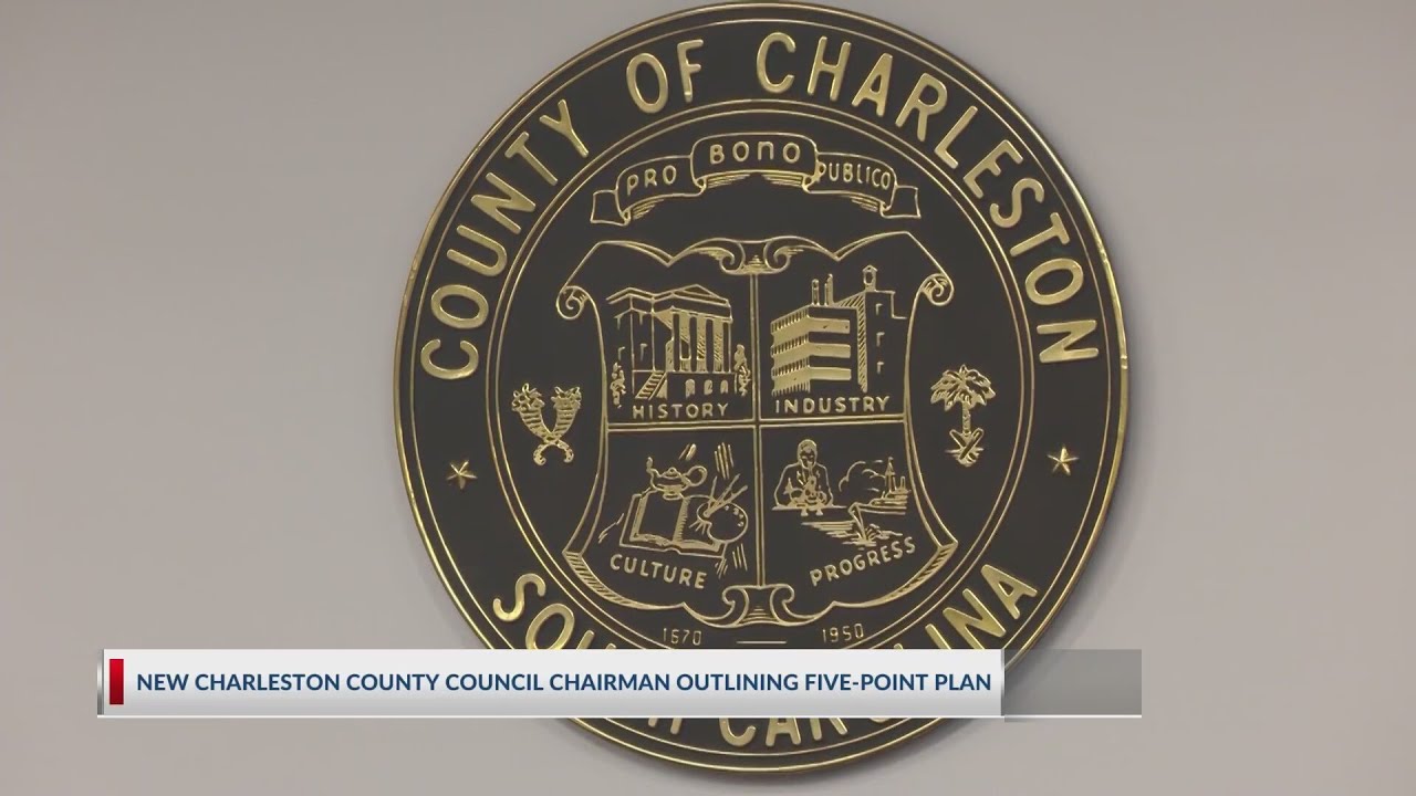 New Charleston County Council Chairman outlines 5-point plan - YouTube