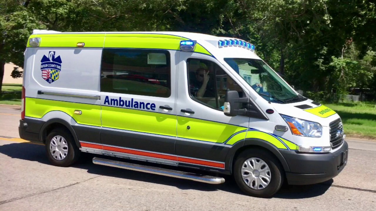 NEW Butler county EMS Medic 10 responding - YouTube