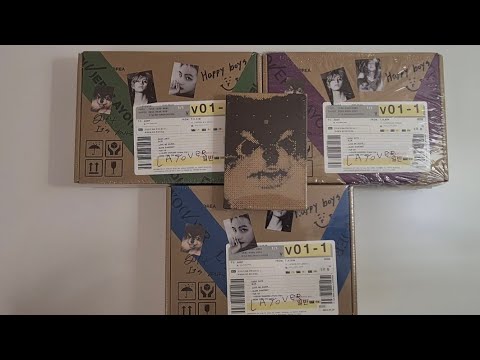 Распаковка альбома V (BTS) 'Layover' Set/ Unboxing V (BTS) 'Layover ...