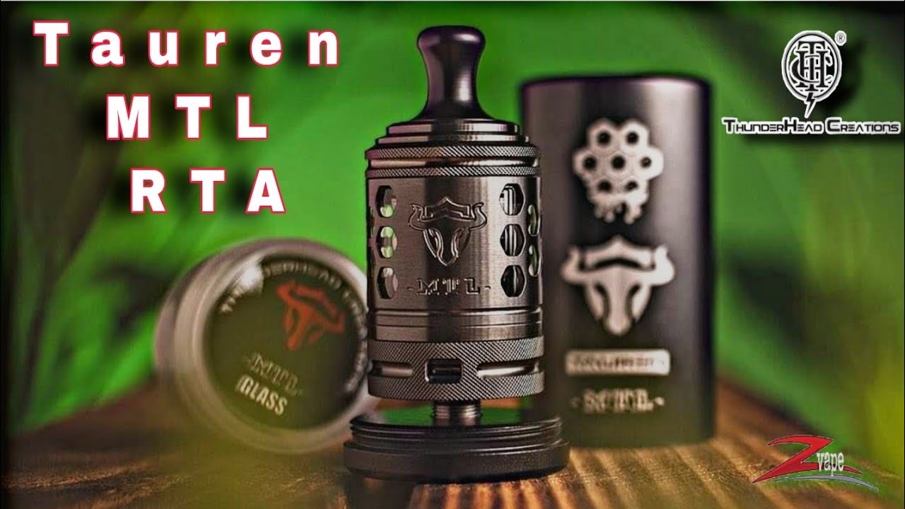 Tauren MTL RTA by Thunderhead Creation - full Review & Build Tutorial ...