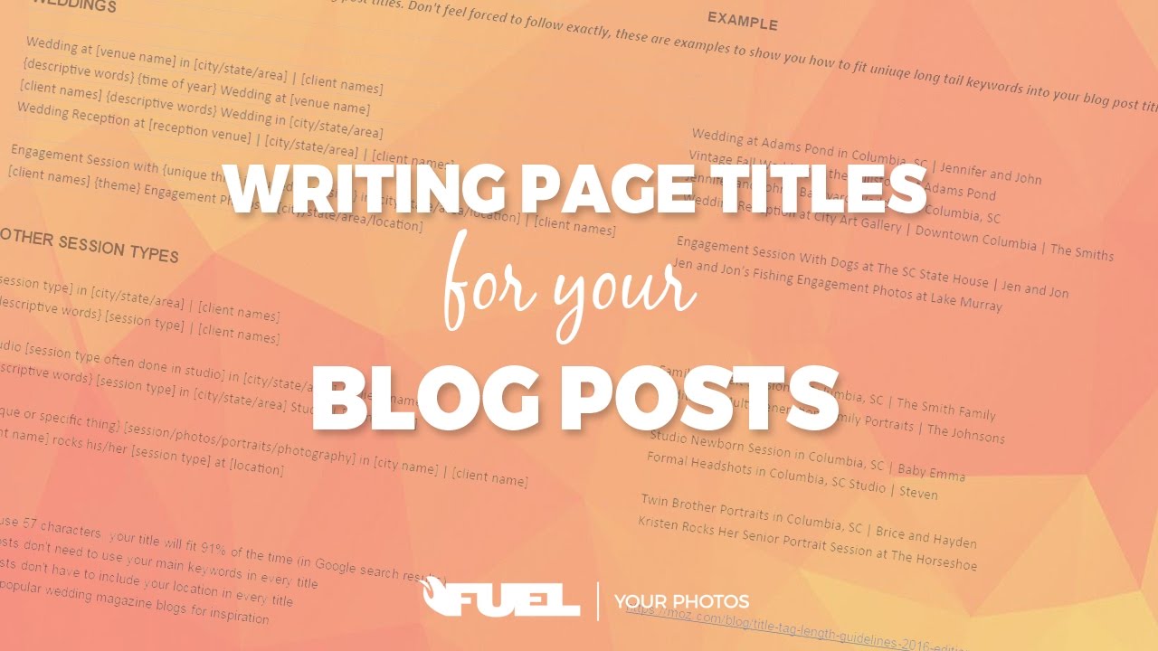 Writing Titles For Your Blog Posts SEO For Photographers YouTube writing-titles-for-your-blog-posts-seo-for-photographers-youtube